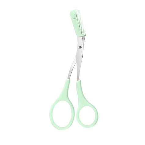 Eyebrow Scissors With Comb Precision Brow Trimming Tool For Women