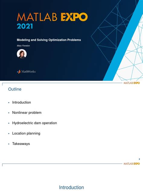 matlab expo 2021 modeling and solving optimization problems edt pdf