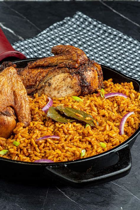 Nigerian Jollof Rice Chef Lolas Kitchen Video