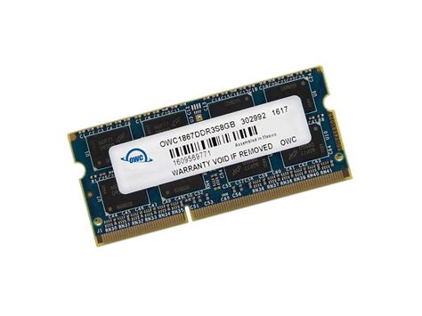 OWC Mac Memory GB SO DIMM DDR RAM MHz Tech Co Za