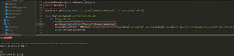 UI自动化之unittest ResourceWarning unclosed