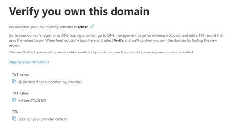 Add A Domain To Microsoft Step By Step Cloud Build