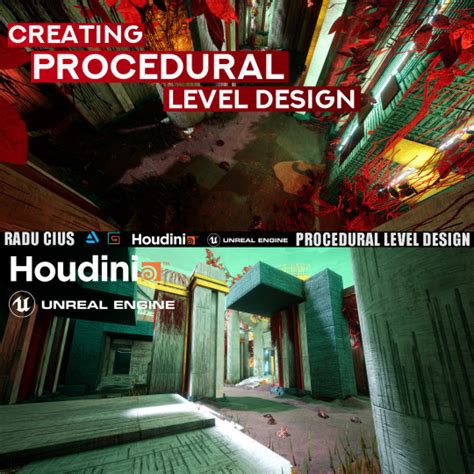 Houdini Tutorial Procedural Level Design In Unreal Engine 4 On Tumblr