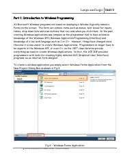 Introduction To Windows Programming Creating GUI Applications Course