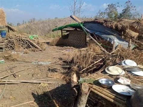 လွိုင်ကော်အရှေ့ဖက် ဆင်စခန်း စစ်‌ဘေးရှောင်စခန်း လေယာဉ်ဗုံးကြဲခံရ