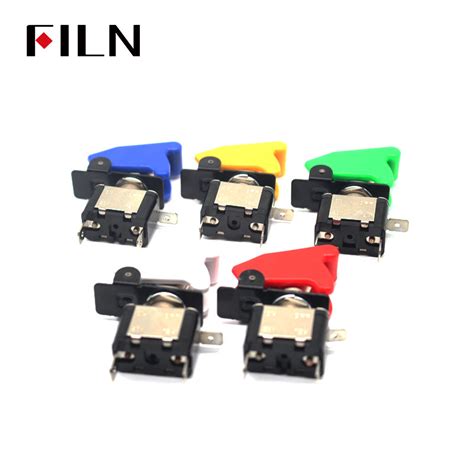 12v 3 Position Toggle Switch Red Yellow Green White Bule Led Car