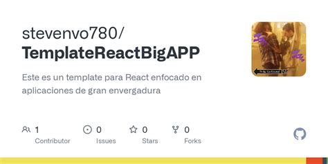 GitHub Stevenvo TemplateReactBigAPP Este Es Un Template Para React Enfocado En