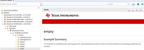 Ccs Cc R Creating A Rtsc Project From Scratch Code Composer Studio Forum Code Composer
