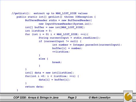 Ppt Cop Object Oriented Programming Summer Arrays And