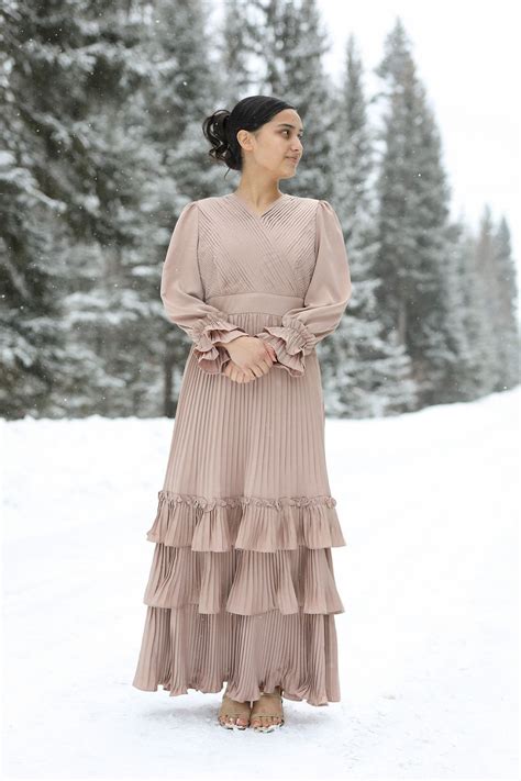 flutter and fancy dress modest dresses for women