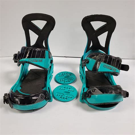 Custom Bindings Used Large Salty Peaks Snowboard Shop