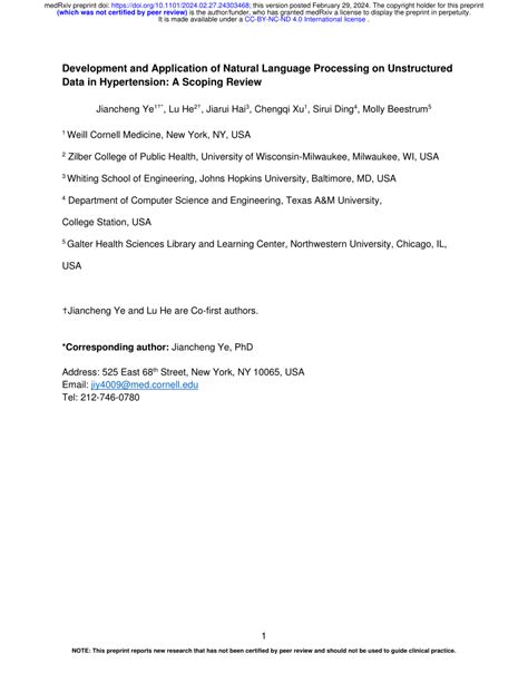 Pdf Development And Application Of Natural Language Processing On