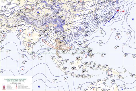 อธิบายแผนท ศูนย์อุตุนิยมวิทยาภาคตะวันออกเฉียงเหนือตอนล่าง