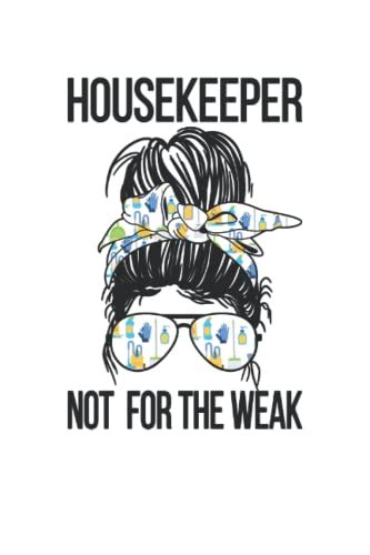 Housekeeper Lined Notebook Housekeeping Messy Bun Journal 120 Pages 6