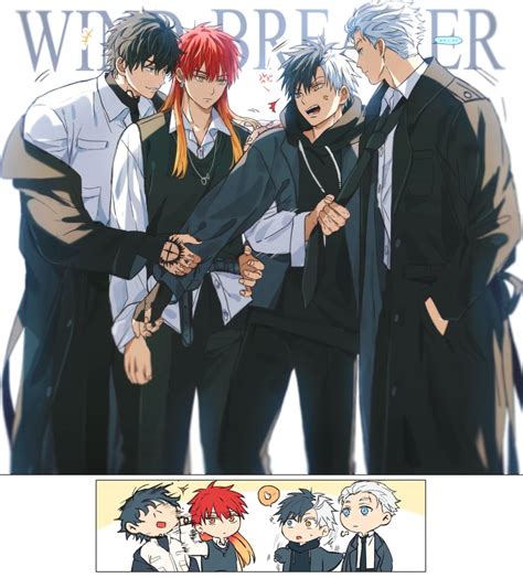 Sakura Haruka And Takiishi Chika Wind Breaker Drawn By Yoon Dmsco1803 Danbooru