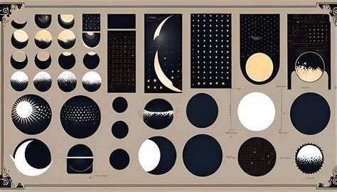 Solar Or Moon Eclipse Sprite Sheet Premium Ai Generated Image