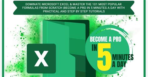 Excel 2023 Dominate Microsoft Excel And Master The 101 Most Popular
