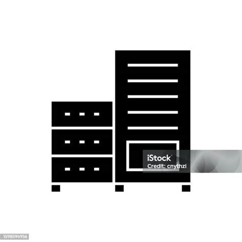 네트워크 서버 아이콘 솔리드 스타일입니다 웹 페이지 모바일 앱 Ui Ux 디자인을 위한 벡터 아이콘 디자인 요소 0명에 대한 스톡 벡터 아트 및 기타 이미지 Istock