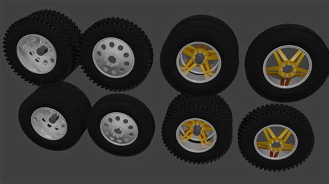 바퀴 3d 모델 19 Fbx Max Obj Unknown Free3d