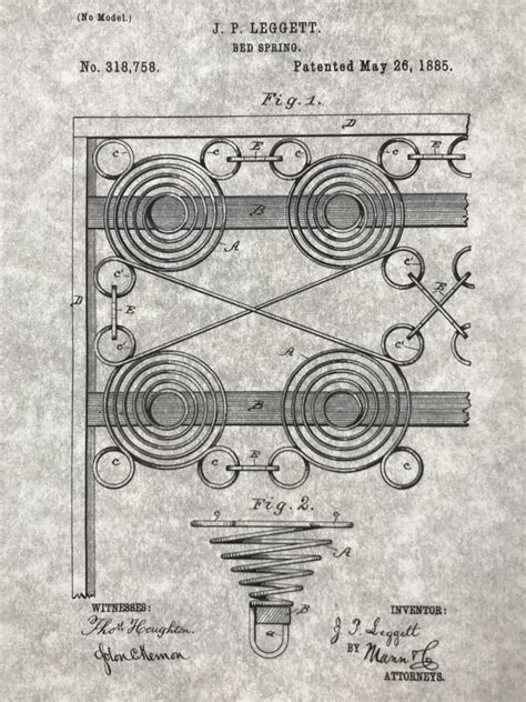 The First Official Patent Life Leggett