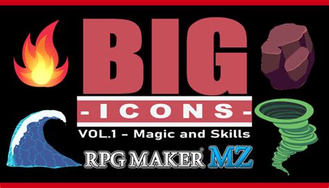 Rpg Maker Mz Big Icons Vol 1 Magic And Skills On Steam