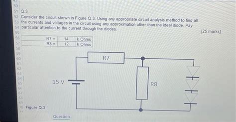 Solved Q Consider The Circuit Shown In Figure Q Using Chegg