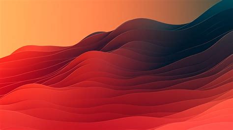 Premium Photo A Digital Artwork Showcasing Minimalistic Abstract Design With A Simple Gradient