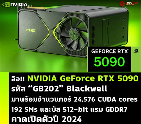 Welcome To ลือ Nvidia Geforce Rtx 5090 ในรหัส “gb202” Blackwell มาพร้อมจำนวนค
