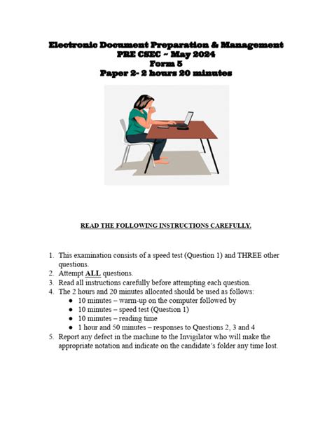 5th Pre Csec Edpm Exam P2 Pdf