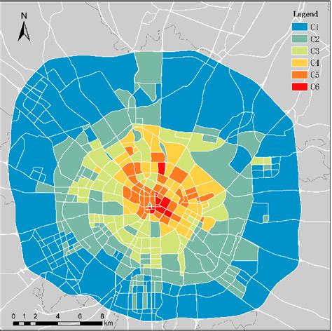 Figure 6 From Identification Of Urban Functional Regions In Chengdu Based On Taxi Trajectory