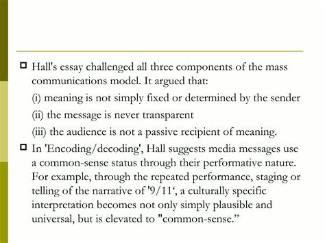 Encoding Decoding Model Ppt