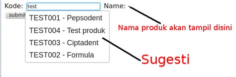 Auto Populate Select Form Sesuai Inputan Text Box Php Jquery KASKUS