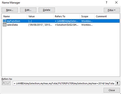 Author Lambda Custom Function Using New Advanced Formula Editor Data Analytics