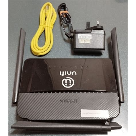 USED D Link Unifi DIR 842 C2 Wireless AC1200 Wi Fi Gigabit Router Shopee Malaysia