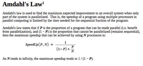 Solved Amdahls Law1 Amdahls Law Is Used To Find The
