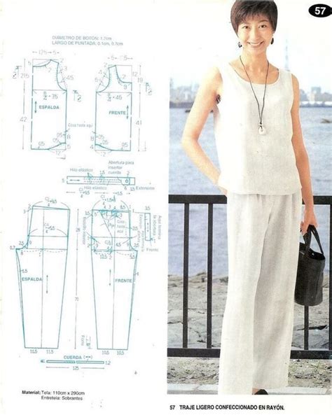 выкройка штанов летних брюк женских | Dress sewing patterns, Sewing ...