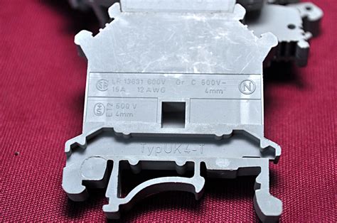 Set Of 7x Phoenix Contact St Be Terminal Block Uk4 T Aeliya Marine