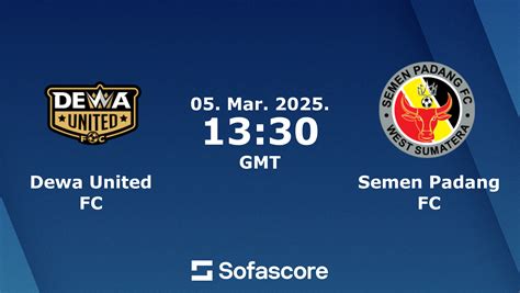 Dewa United Fc Vs Semen Padang Fc Live Score H2h And Lineups Sofascore