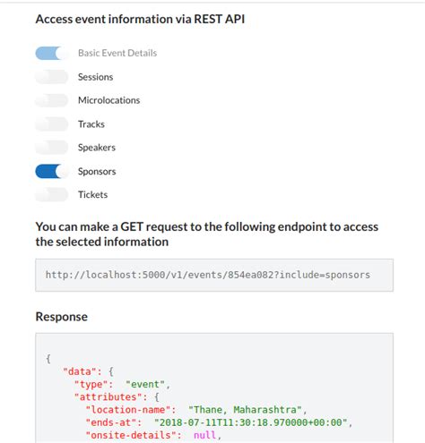 Open Event Frontend Implement Access Event Api Via Rest Api