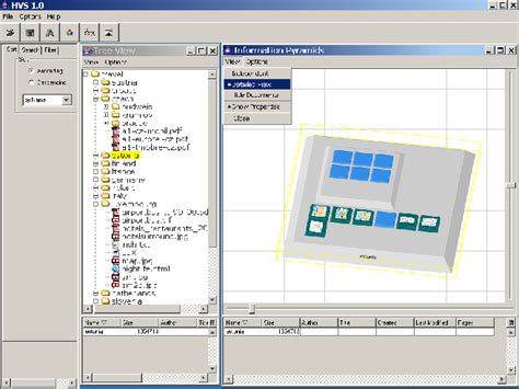 Figure 2 From The Hierarchical Visualisation System Hvs Semantic