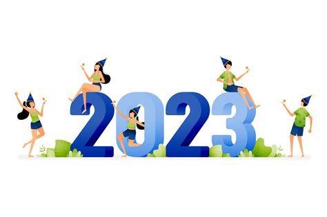 Beach Party To Celebrate 2023 New Year Graphic By Setiawanarief111