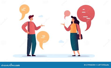 Generative AI Tiny Male And Female Stock Illustration Illustration Of People Cons