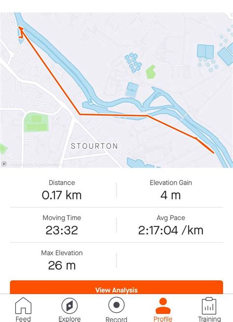 I Record My Runs Using The Strava App On My Iphone The Past Two Runs