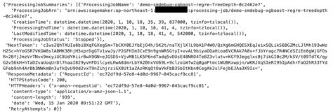 小ネタ Amazon Sagemaker Processingのジョブの一覧をboto3を使って確認する Developersio