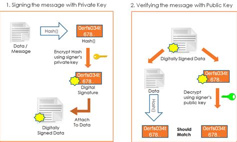 digital signature from blockchain context
