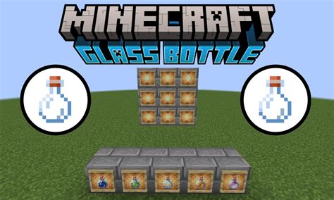 How To Make A Glass Bottle In Minecraft Beebom