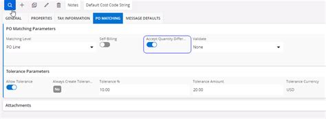 Po Matching Tolerance And Invoice Authorization Ifs Community