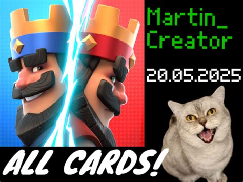 Create A Clash Royale All Cards Evolution 20052025 Tier List