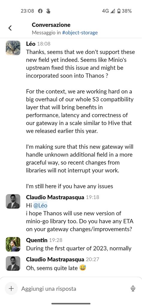 thanos with scaleway s3 objstore the xml you provided was not well formed · issue 5857