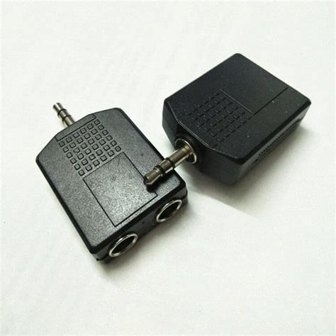 Dual Female Jack To Mm Adapter Utechn Com